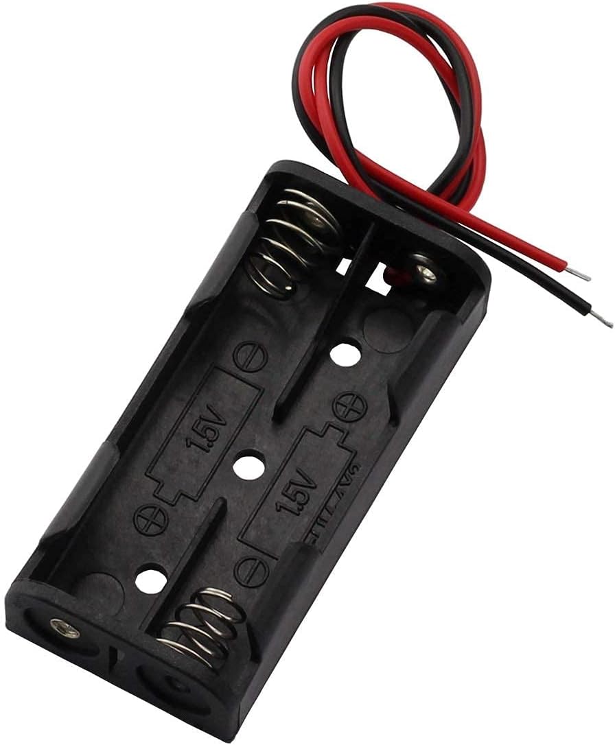 Amazon.com: Onwon 6 Pieces 2 Slots x 1.5V AAA Battery Case Holder ...