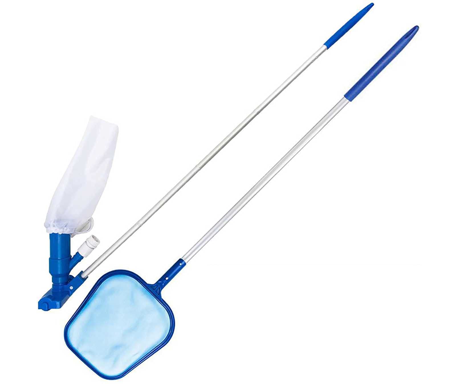Pool Cleaning Kit Pool Leaf Skimmer With Telescopic Rod Hand ...