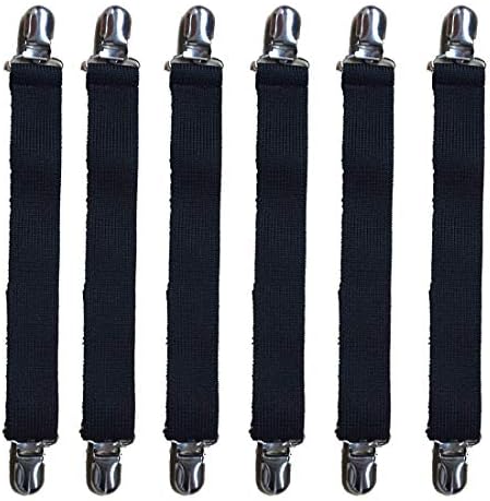 6/PK Dress Cinch Jeans Pants Clip Boot Strap Garment Cincher Waistband ...