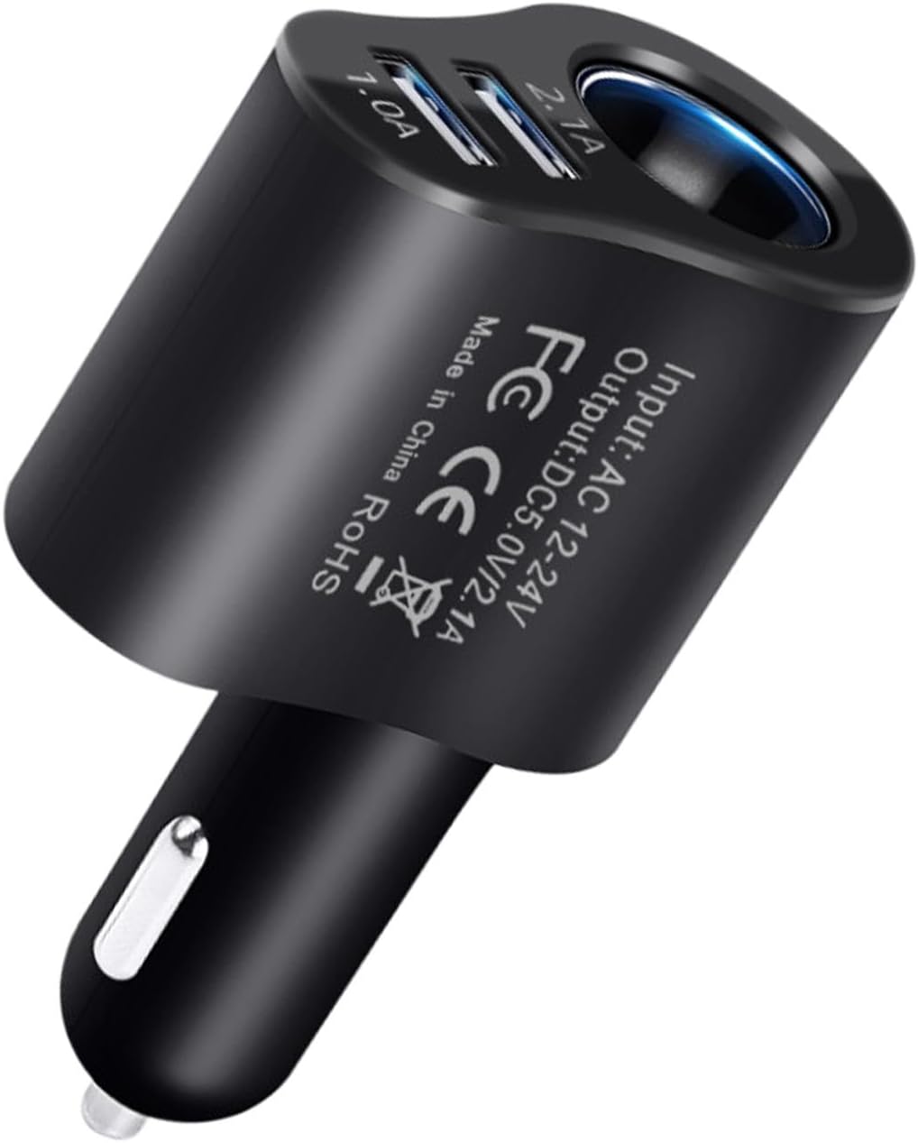 Car Adapter for Plug Outlet, Car Charger Splitter, 12v/24v Car Splitter ...