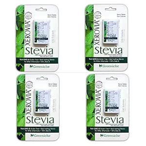 Xerovia Stevia Extract (98% Reb-A), Zero Calorie Sugar Substitute ...