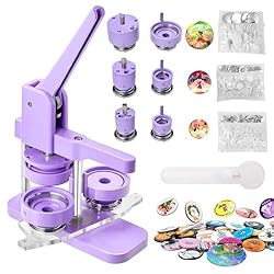 Amazon.com: Alldeer 1+1.25+2.25 Inch Button Maker Machine Multiple ...
