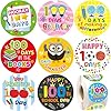 Amazon.com: 100th Day of School Stickers for Kids 500Pcs 100 Days ...
