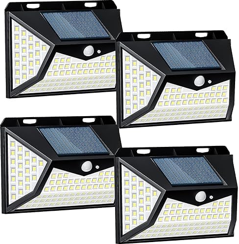 Solar Outdoor Lights Wireless Motion Sensor Outdoor Lights IP65 ...