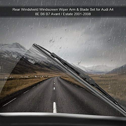 BIG BOOM® Rear Windshield Windscreen Wiper Arm & Blade Set for Audi A4 ...
