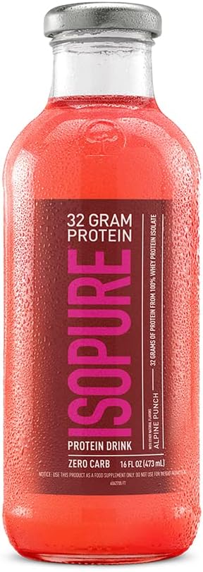Amazon.com : Isopure Zero Carb 32g Clear Protein Ready-to-Drink, Whey ...