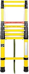 Yellow Frp Telescoping Ladders Heavy Duty Telescoping Extension Ladders ...