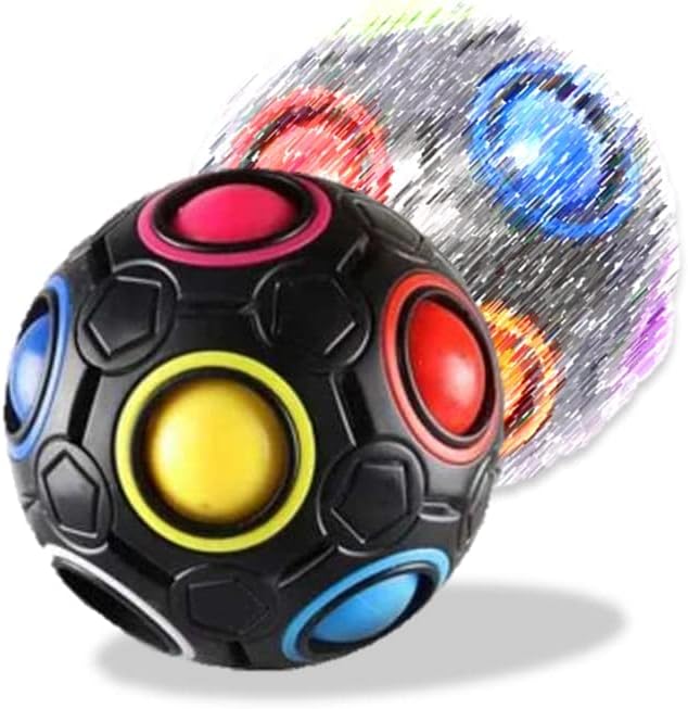 Fidget Toy Cubo Magico Brinquedo Antistress Cubo Bola Magica Pop ...