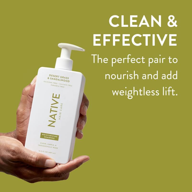 Snapklik.com : Native Desert Grass & Sandalwood Shampoo And Conditioner ...