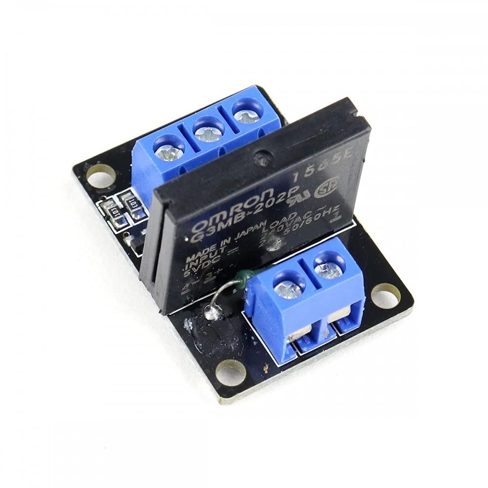 REES52 Solid State Relay Module, 1 Channel DC 5V/12V 2A SSR Module ...