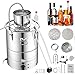Amazon.com: VEVOR Electric Alcohol Still 13Gal/50L, Alcohol Distiller ...