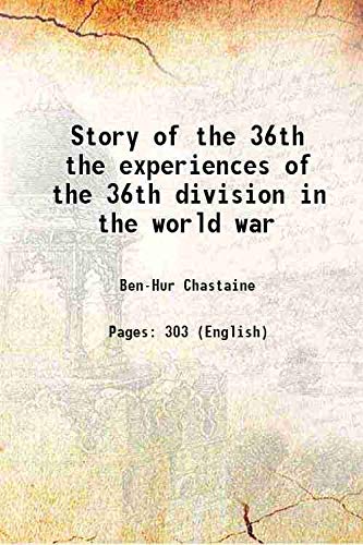 Amazon.in: Buy Story of the 36th the experiences of the 36th division ...