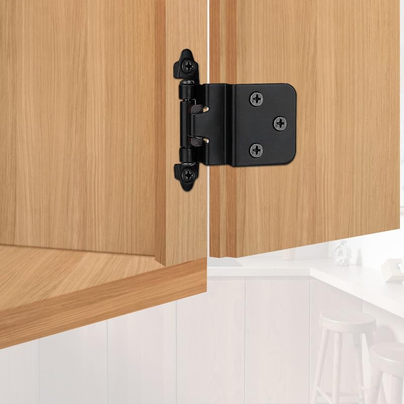 Cabinet Hinges – 20 Pack 10 Pairs 3/8 Inch Inset Cabinet Door Hinges ...