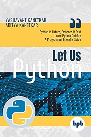 Buy Let Us Python Book Online at Low Prices in India | Let Us Python ...