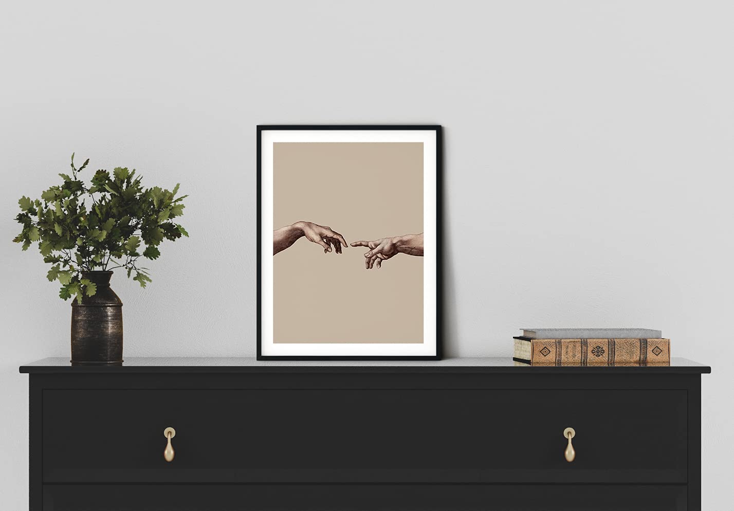 The Creation Of Adam Poster - By Haus & Hues Michaelangelo Poster Light ...