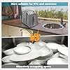 Luqixcey 3-Pack Campervan Plate Holder,Motorhome Plate Organiser Gadget ...
