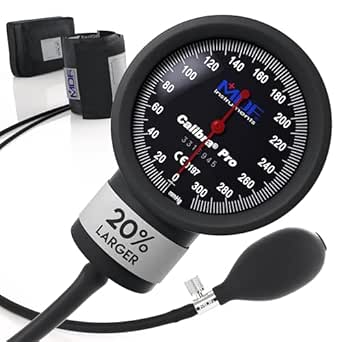 MDF Instruments, Extra Large Gauge Calibra Pro Aneroid Sphygmomanometer ...