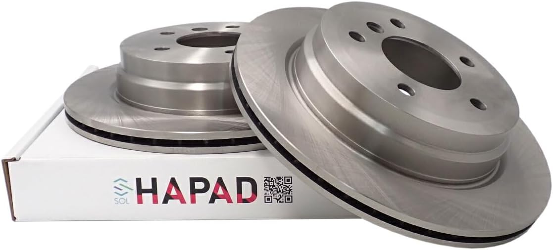 Amazon | HAPAD E87 E90 E91 E84 X1 リア ブレーキローター ディスクローター 左右セット 130i 320i ...
