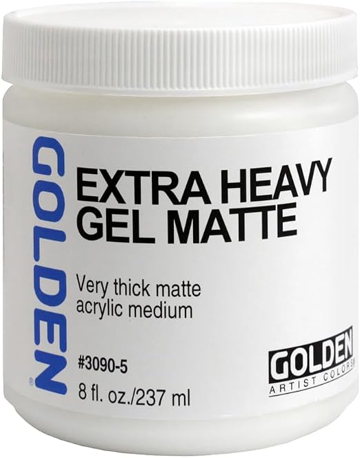 Amazon.com: GOLDEN Extra Heavy Gel Matte, 8 fl. oz. Jar, Professional ...