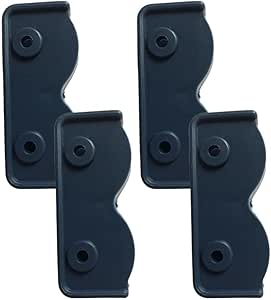 Amazon.com: CioNeL 4PCS Black Canopy Replacement Parts, Rectangular ...