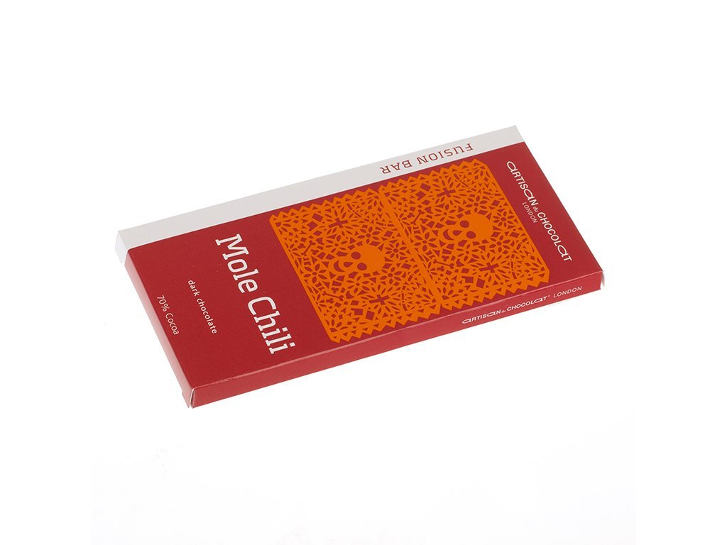 Amazon.com : Artisan du Chocolat Mole Chili Chocolate Bar : Candy And ...