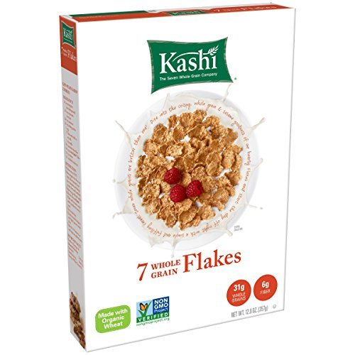 Amazon.com: Kashi 7 Whole Grain Flakes Cereal, 12.6 Ounce Box (Pack of ...