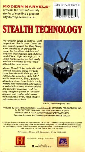 Modern Marvels:Stealth Technology [VHS]