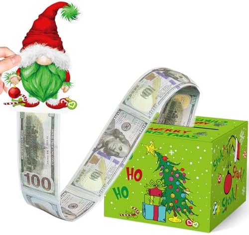 Amazon.com: 4 Pcs Christmas Surprise Money Pull Pouch, Candy-Inspired ...