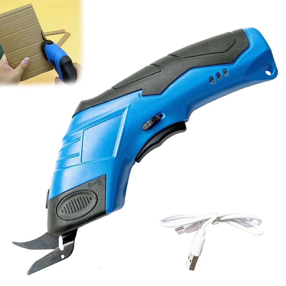 Venekety Cordless Electric Scissor Cutting Tool with 2 blades with ...