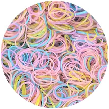 TYGA Store Pack of 1000 Mini Rubber Bands Soft Elastic Bands for Kids ...