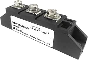 Amazon.com: Rectifier Module DC Solar Anti-reverse Diode MDK 26A 40A ...