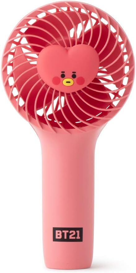 Amazon.com: BT21 Official Baby Mini Handheld Personal Portable Fan (TATA)