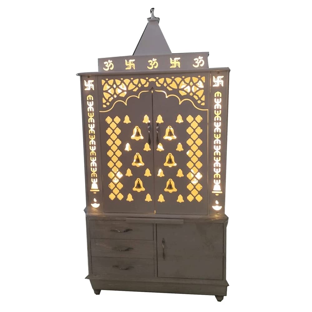 MDF Laser Cut Temple SAFD009 : Amazon.in: Home & Kitchen