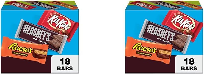 Amazon.com : HERSHEY'S, KIT KAT and REESE'S Assorted Milk Chocolate ...