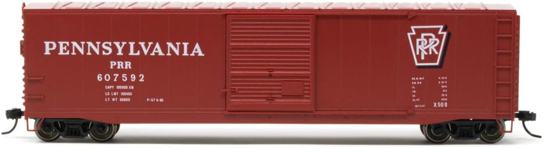 Amazon.com: Rivarossi Pennsylvania Railroad Box Car with Sliding Door ...