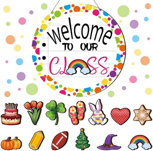 Amazon.com: Classroom Decor, Motivational Classroom Door Sign ...