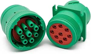 Amazon.com: 1set Deutsch connector, 9-core diagnostic interface, HD16-9 ...