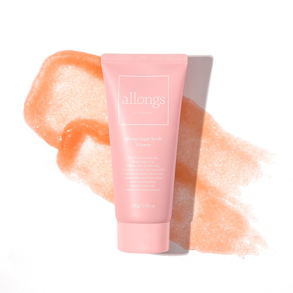 Amazon.com : allongs Sugar Scrub Body Scrub After Waxing Care Sugar ...