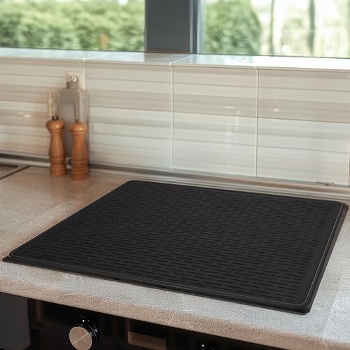 Amazon.com: Silicone Stove Top Cover, Glass Cooktop Protector, 28" x 20 ...