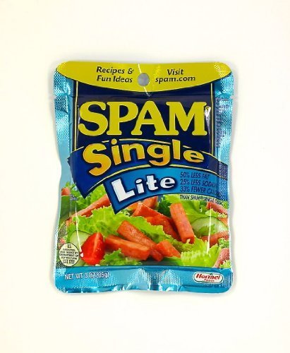 SPAM Single Lite, 2.5-Ounce Pouches (Pack of 6) by Spam : Amazon.in ...