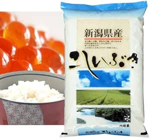 Amazon.co.jp: (Polished Rice) Niigata Prefecture Hokuriku Echigo Rice ...