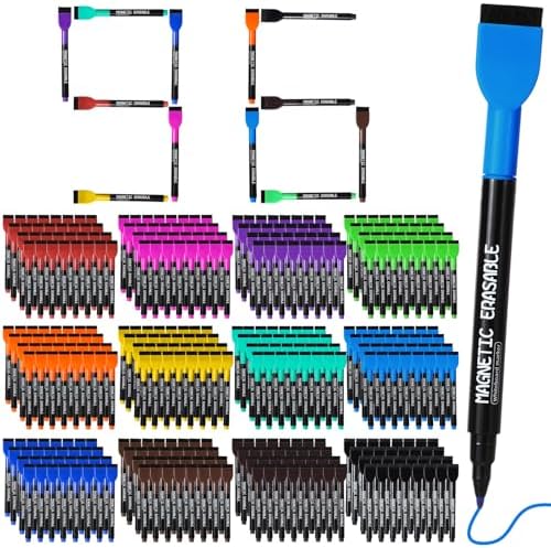 Amazon.com: Beautifultracy 5 Pcs White Dry Erase Markers Magnetic Dry ...