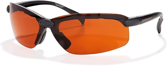Amazon.com: BluBlocker, Black Eagle Sunglasses with Scratch Resistant ...