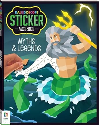 Hinkler | Kaleidoscope Sticker Mosaic Myths and Legends | Mosaic ...