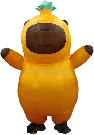 Amazon.com: loyimioo Disfraz inflable de Capybara para adultos ...