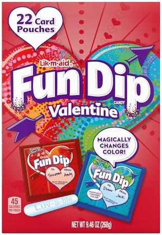 Amazon.com : Fun Dip Valentines Day Friendship Exchange candy| Perfect ...