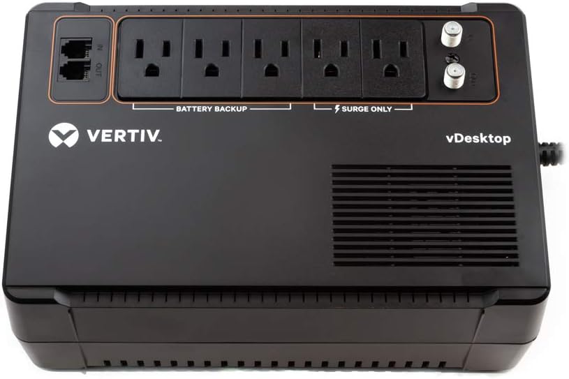 Amazon.com: Vertiv Liebert VDSK UPS - 400VA/240W 120V | Standby Power ...