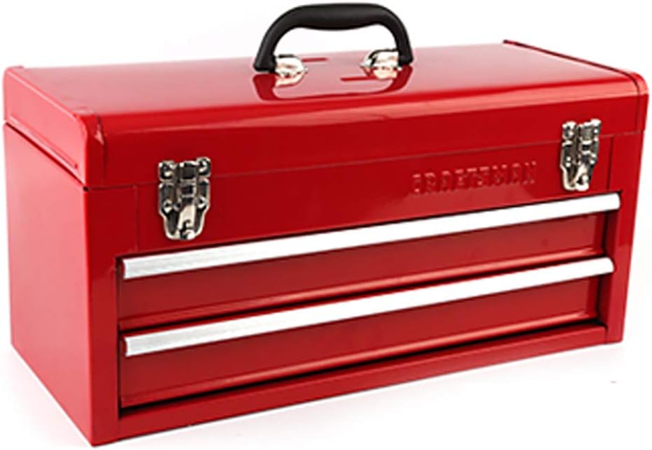 Amazon.com: Metal Barn Tool Box Small Portable Storage Tool Box with ...