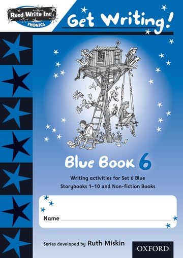Read Write Inc. Phonics: Get Writing! Blue Set 6 Pack of 10: New ...