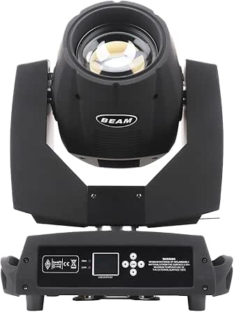 Amazon.com: 7R 230W Stage Lights, Moving Head Lights, 17 Gobos, 14 ...